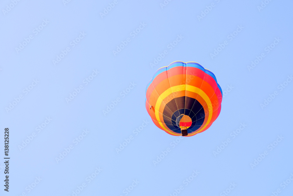 Balloon floating in the sky Stock Photo | Adobe Stock