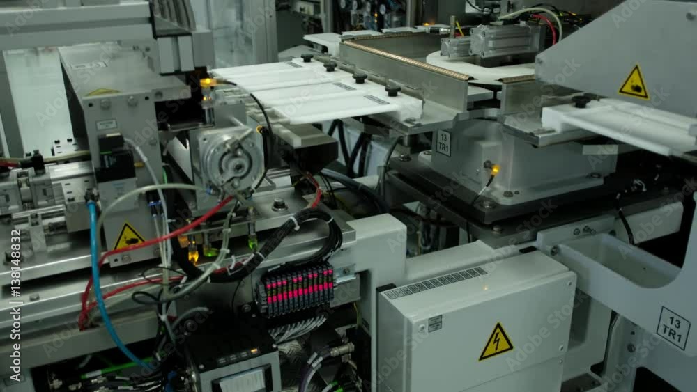 High-Tech Equipment at the Enterprise Automation in Industry - Modern ...