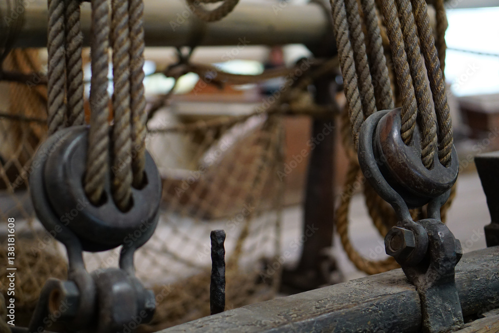 Antikes Segelschiff Stock Photo | Adobe Stock