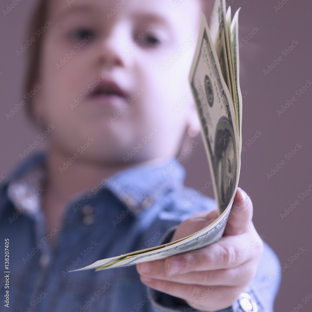 Make Millions By Loaning Money. Business baby girl giving you loan ...