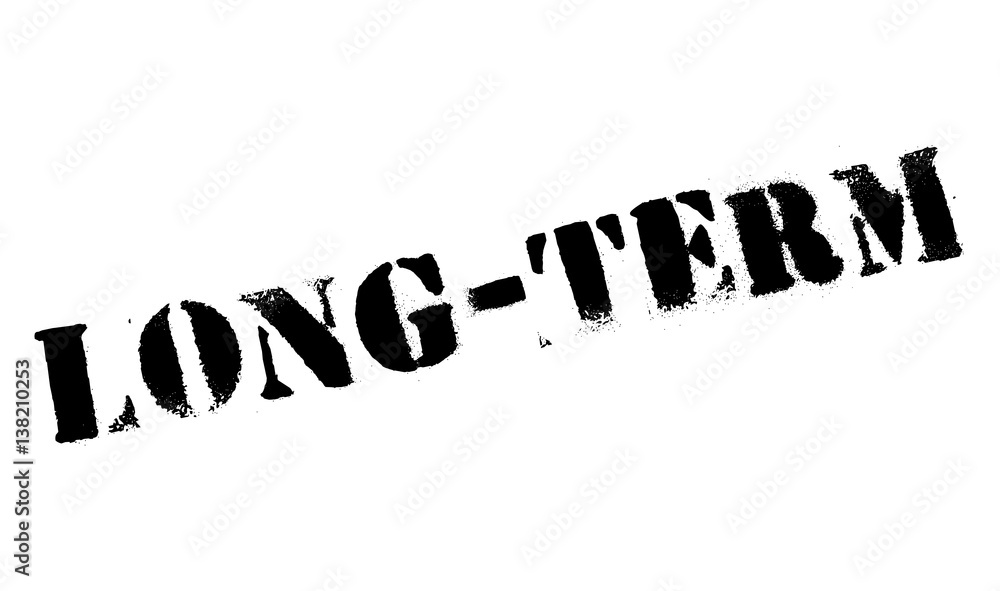 Long-Term rubber stamp Stock Vector | Adobe Stock