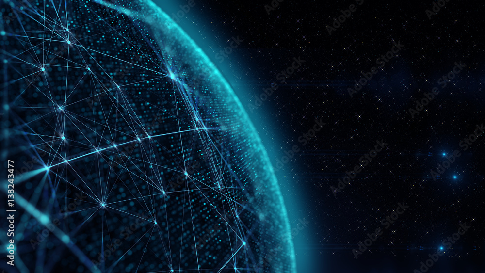 Technology background/Technology background abstract background with ...