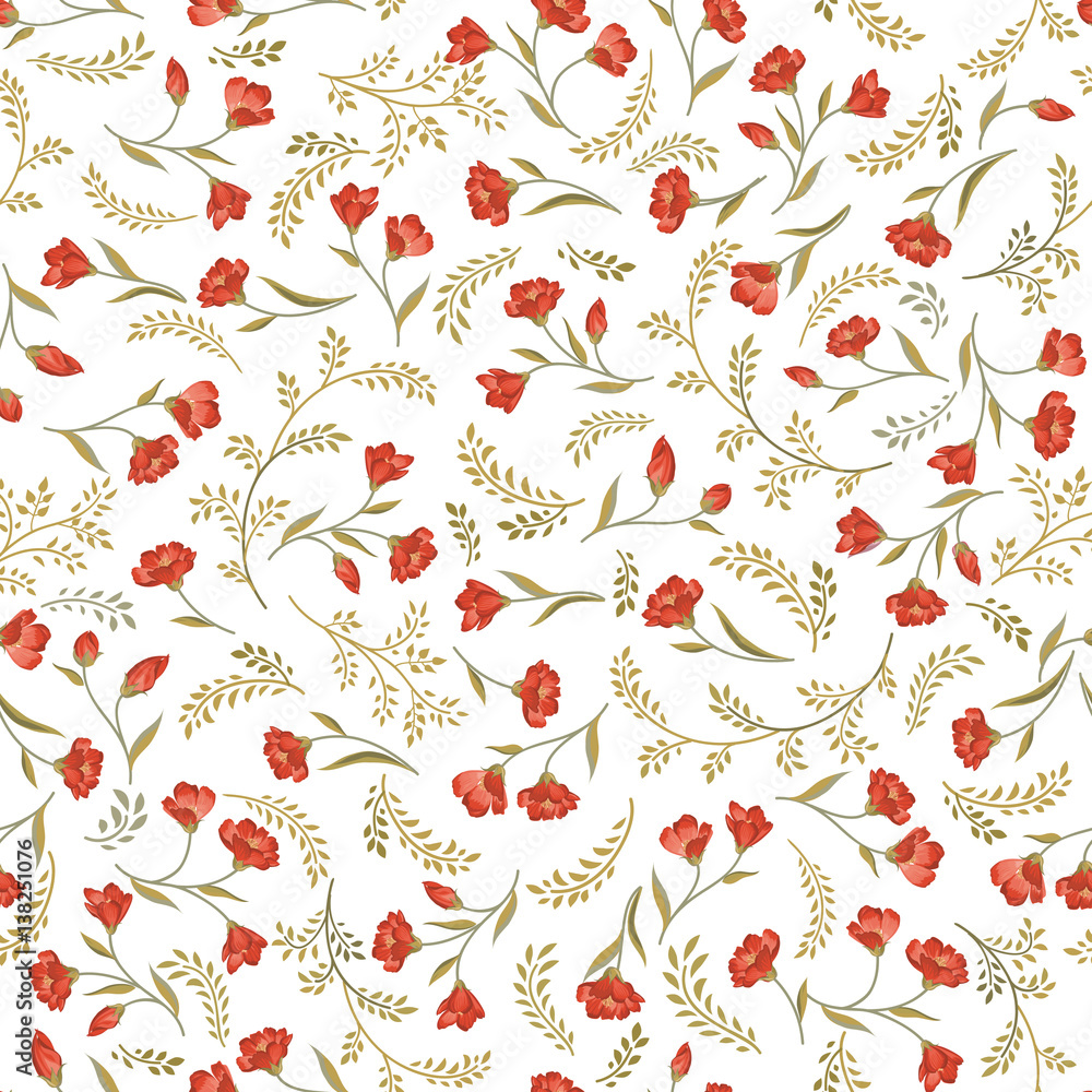 Floral seamless pattern. Flower background. Floral seamless texture ...