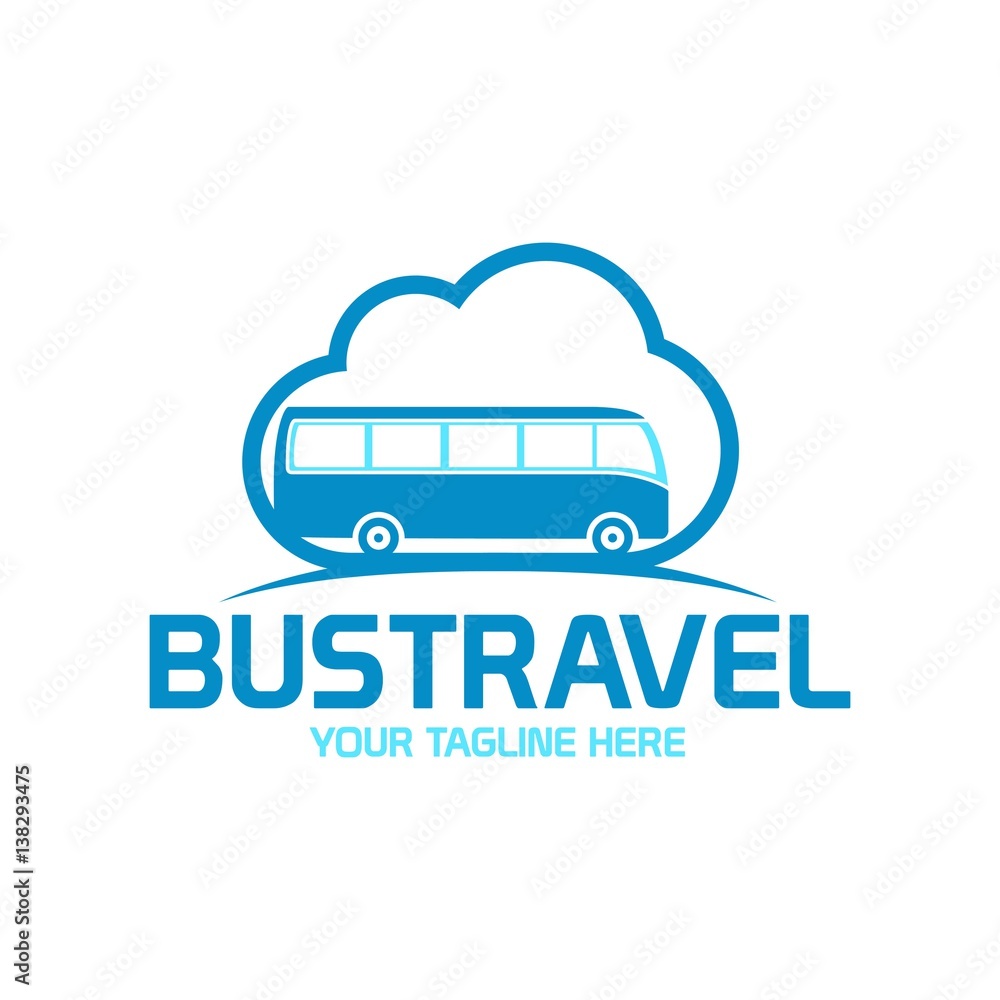Travel, transportation logo Stock Vector | Adobe Stock