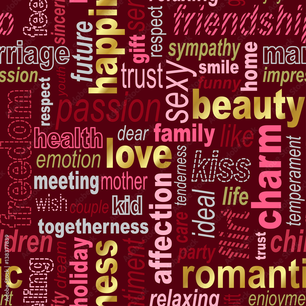 Nice Words Collage