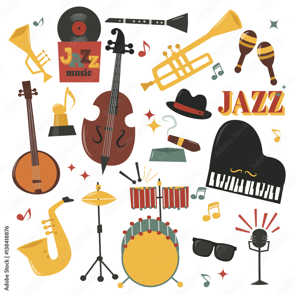 Concert Band Instruments Clipart