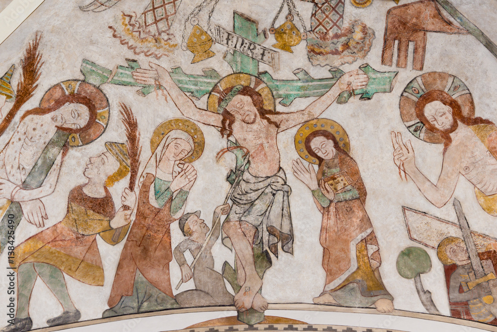 The crucifixion of Jesus on Good Friday Stock Photo | Adobe Stock
