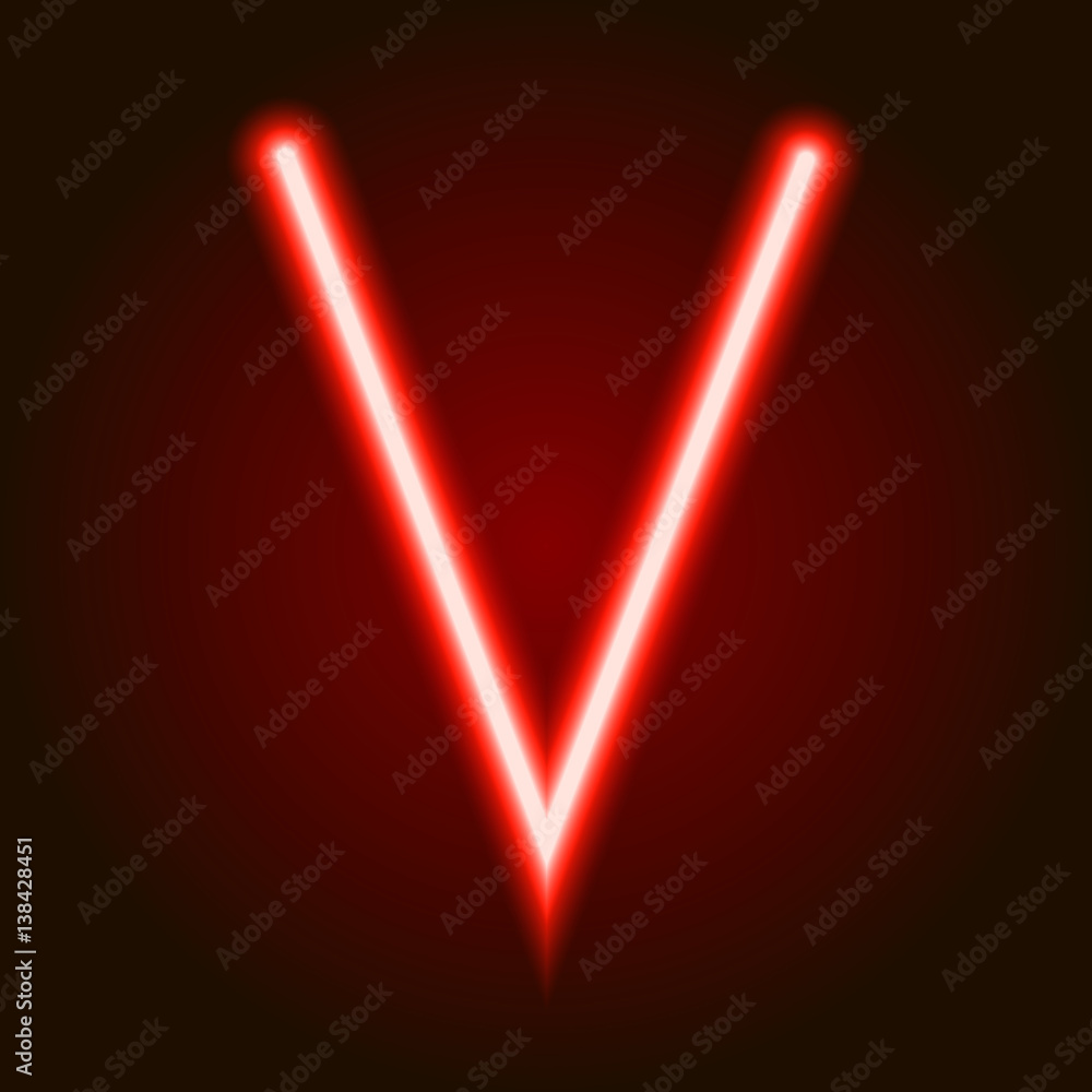 Red Letter V Logo
