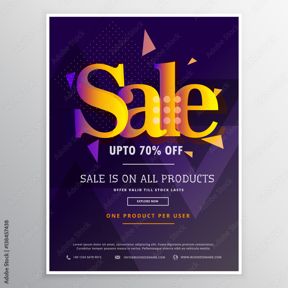 Creative Sale Banner