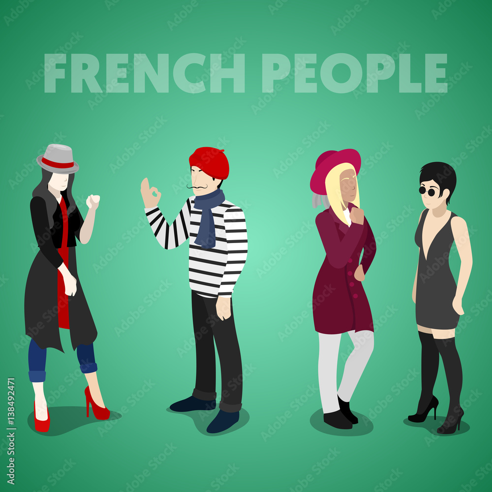 Traditional French People