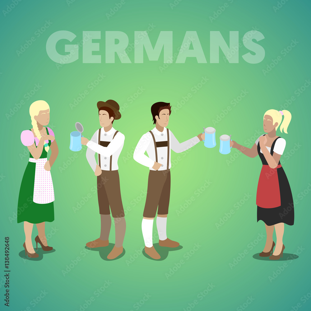 Traditional German People
