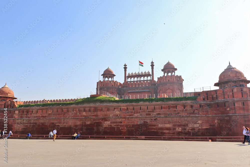 Red Fort, UNESCO world heritage site, a reminder of the magnificent ...