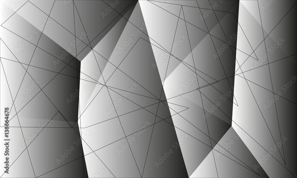 vector abstract background with polygons .Shablon Stock Vector | Adobe ...