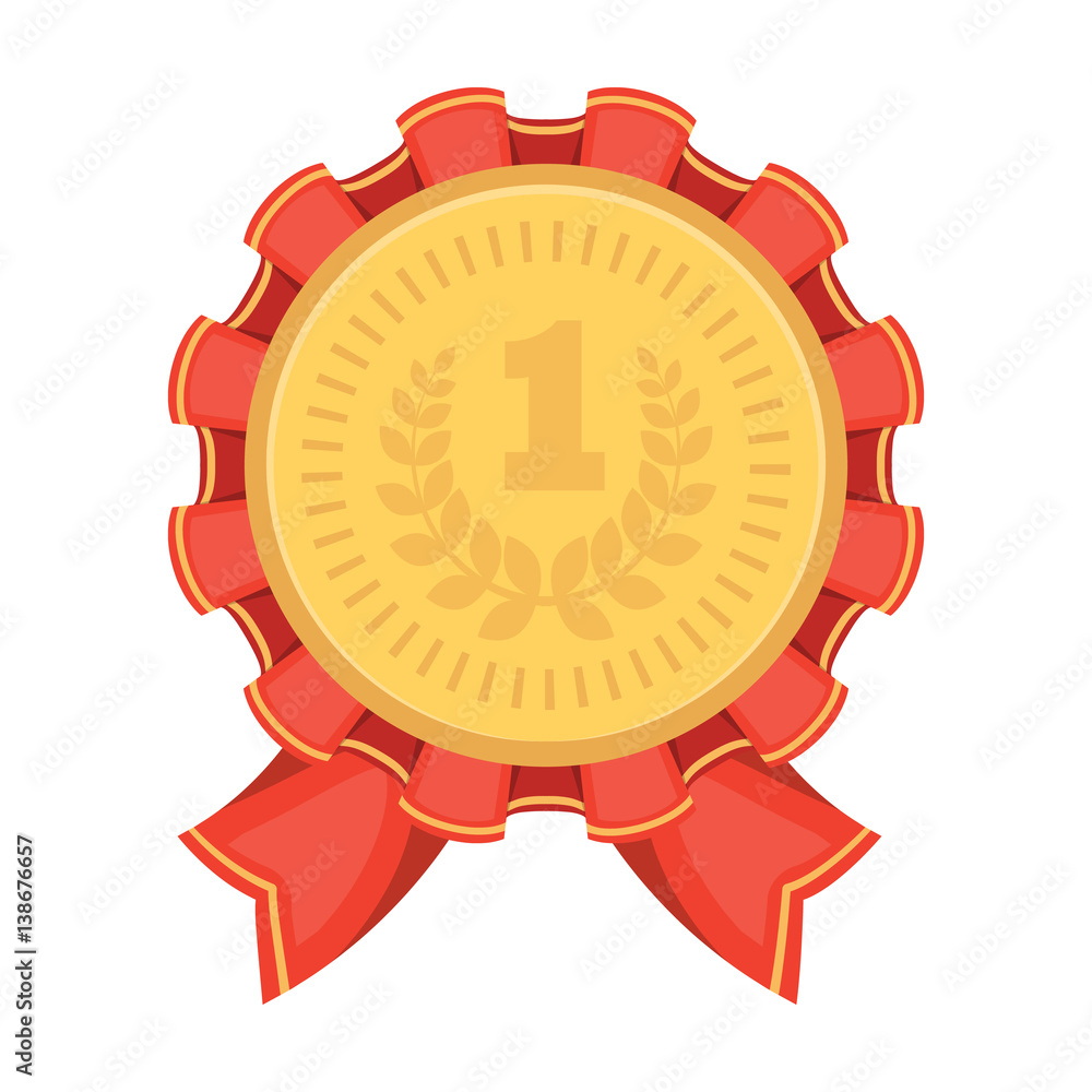 Cartoon Award Ribbon