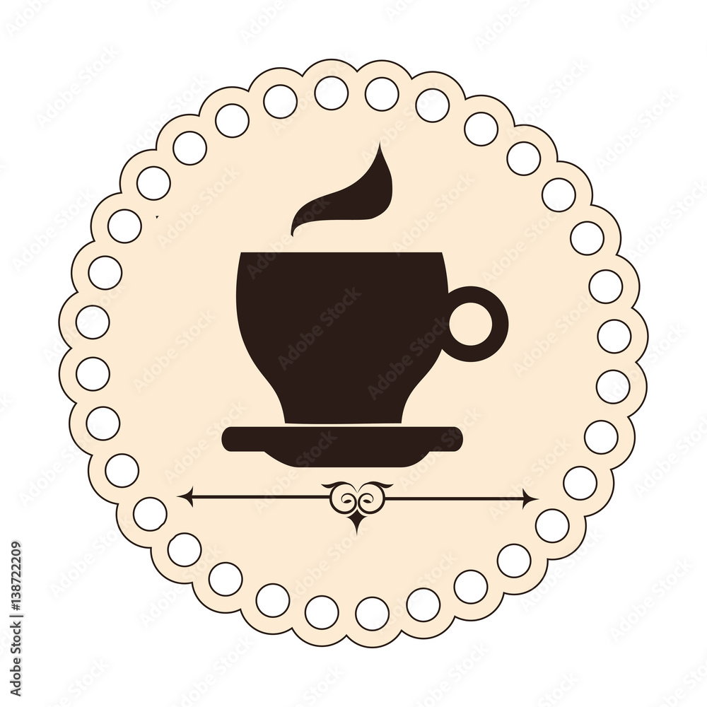 Coffee Cup Border