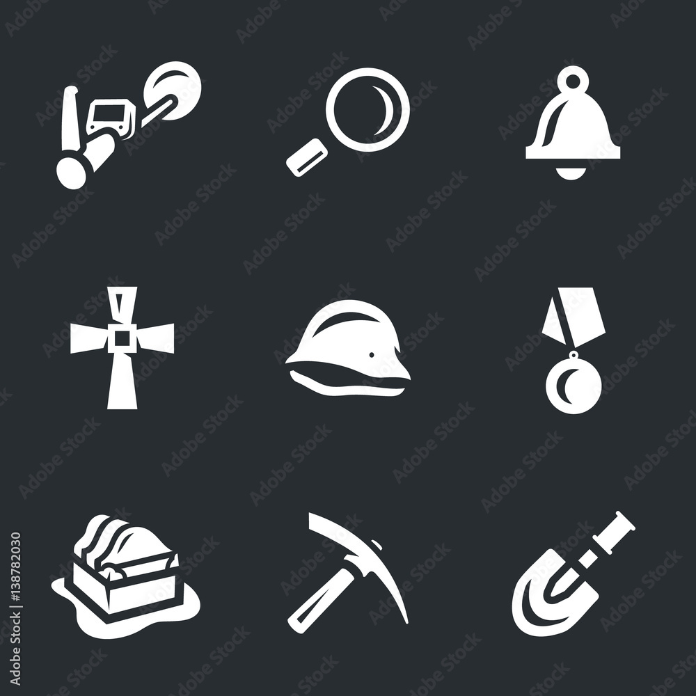 Vector Set of Treasure Icons. Stock Vector | Adobe Stock