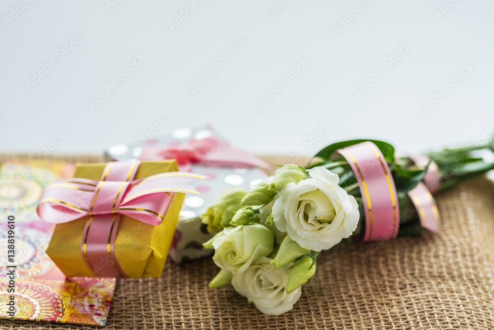 On a holiday or a celebration Your beloved woman or girl a nice place ...