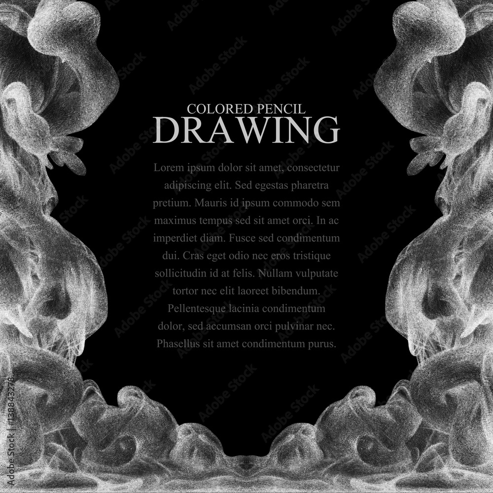 How To Draw Smoke Clouds In Pencil