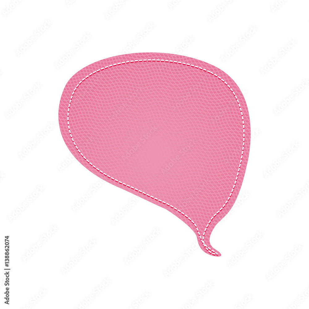 dotted line with callout for dialogue shape rounded with texture in ...