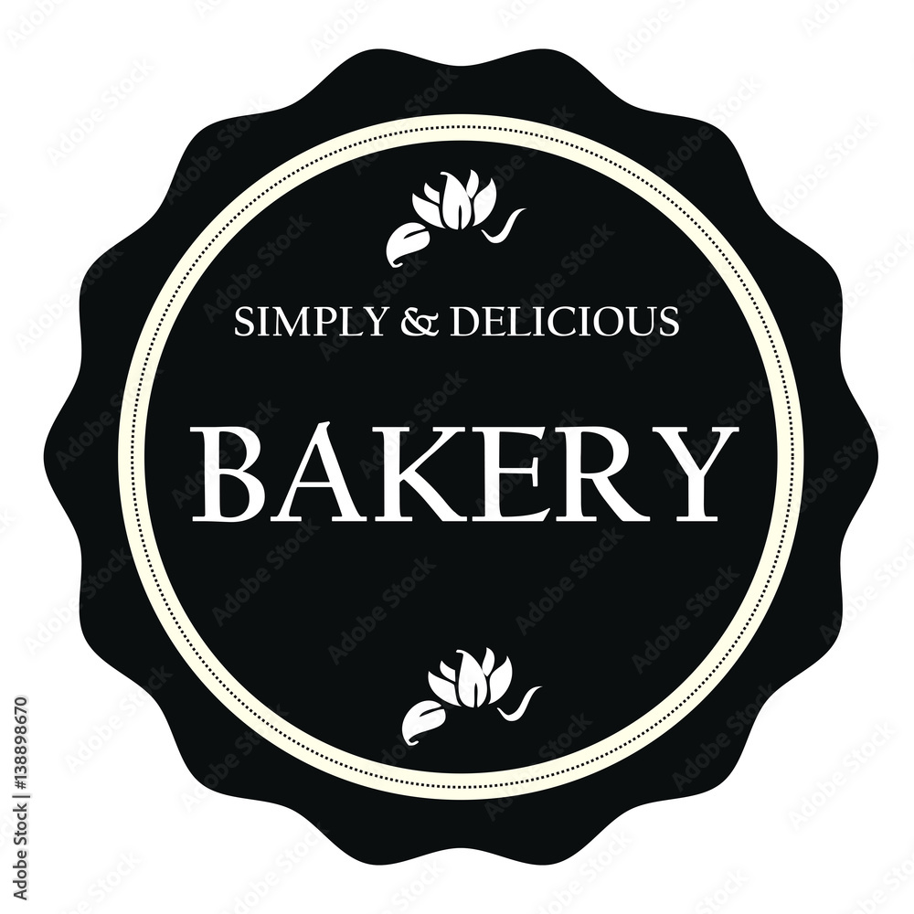 Bakery stamp sign seal logo Stock Vector | Adobe Stock
