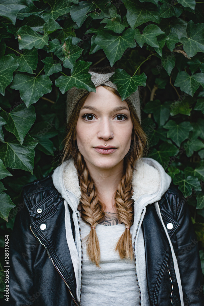 Portrait of beautiful brunette girl. 20-29 year old. Cute woman ...