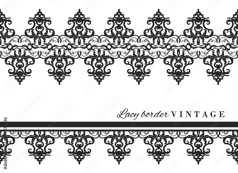 Vintage Lace Border