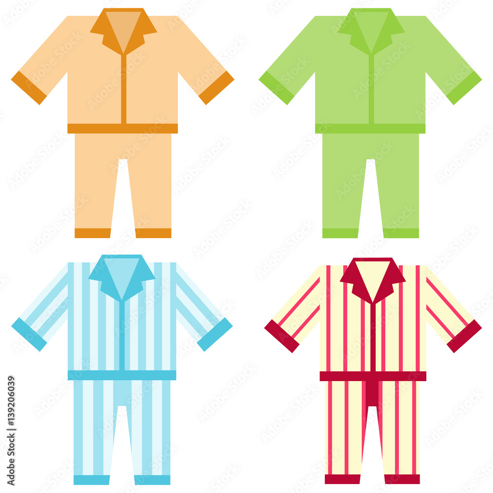 Icon pajamas Stock Vector | Adobe Stock