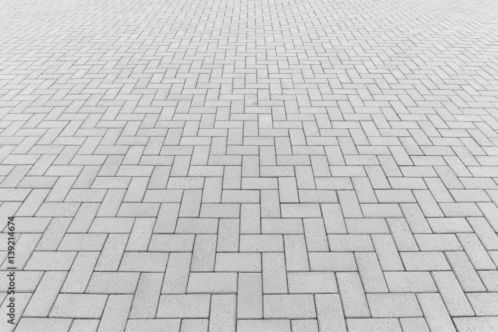 Paver brick floor also call brick paving, paving stone or block paving ...
