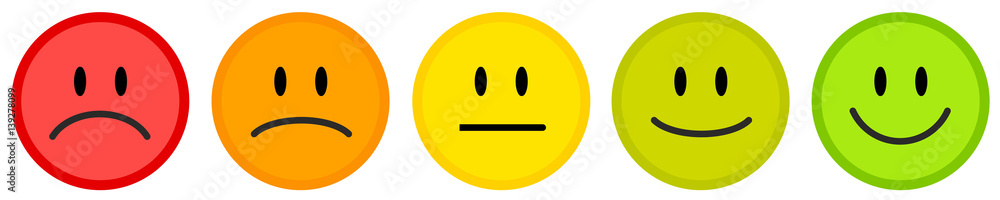 Smiley icon set Stock Illustration | Adobe Stock