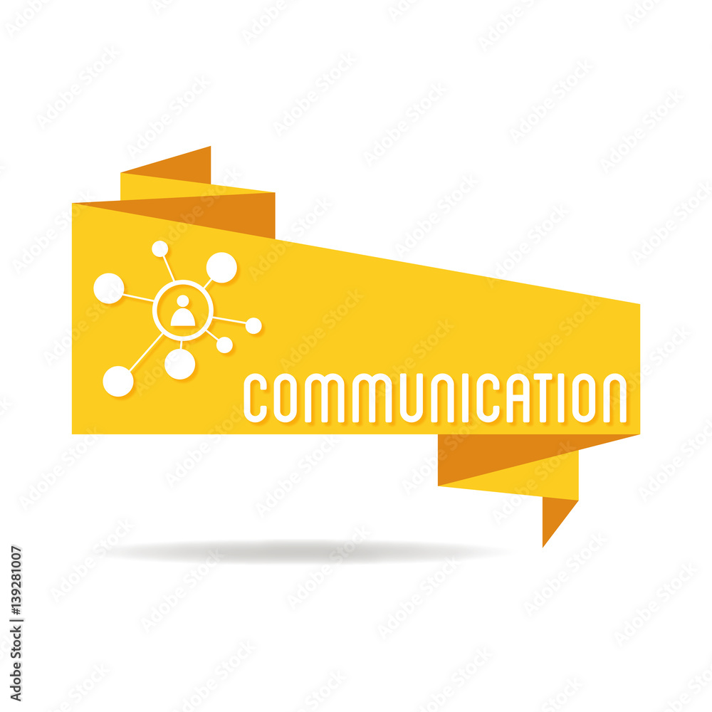 Logo communication. Stock Vector | Adobe Stock