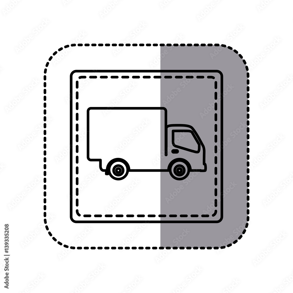 white emblem car icon, vector illustraction design image Stock Vector ...
