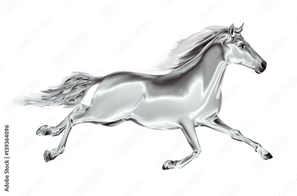 Horse Running Fast