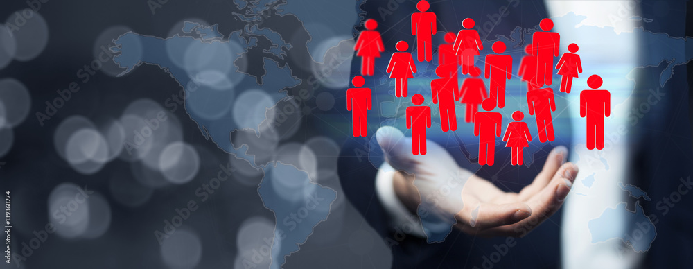 man hand team work in the screen Stock Photo | Adobe Stock