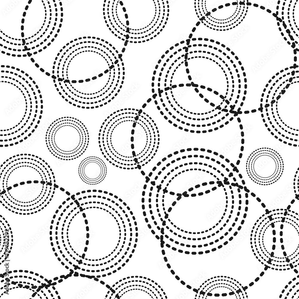 Graphic Design Pattern Circles