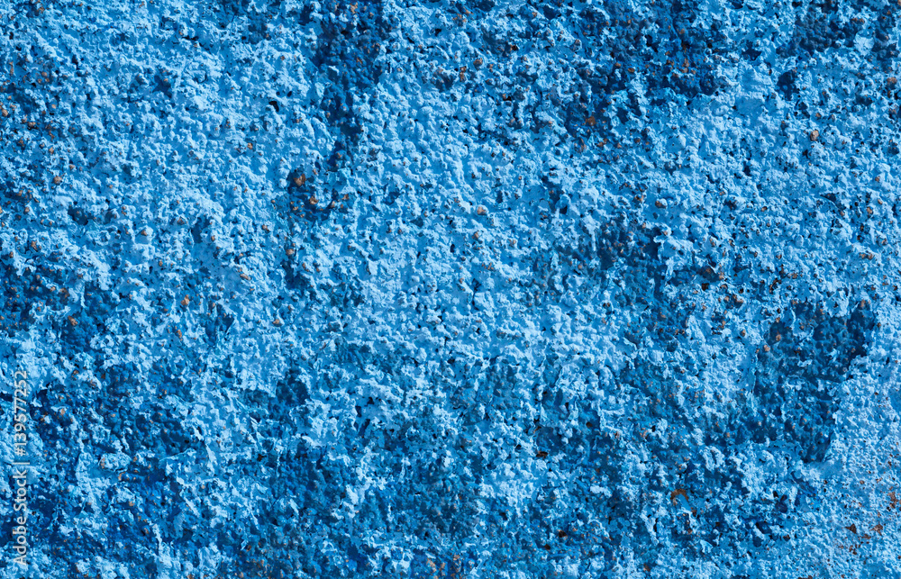 Blue plaster texture - blue wall background Stock Photo | Adobe Stock
