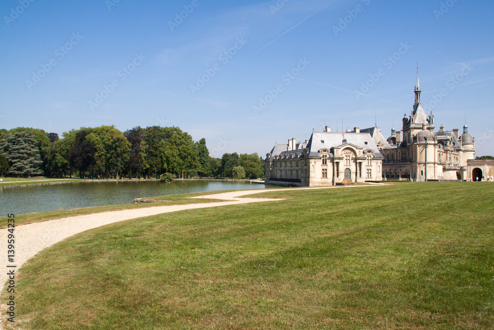 Castello di Chantilly Stock Photo | Adobe Stock