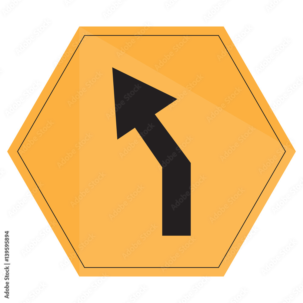 Isolated transit signal on a white background, Vector illustration ...