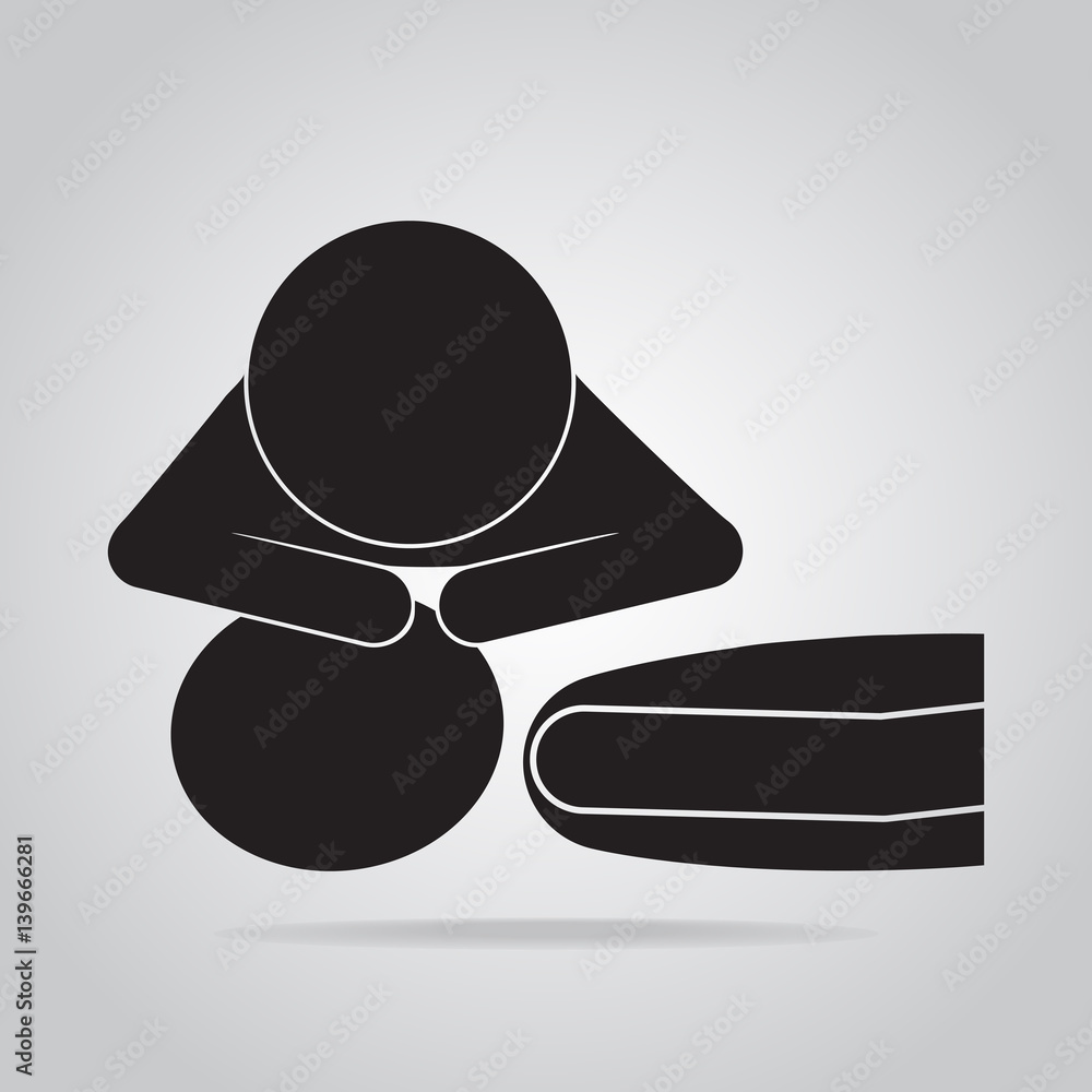 Vetor de First Aid resuscitation CPR, mouth-to-mouth resuscitation icon ...