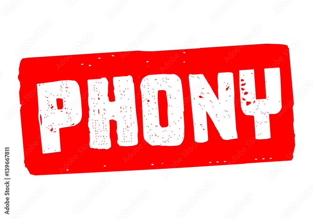 Phony stamp Stock-Vektorgrafik | Adobe Stock