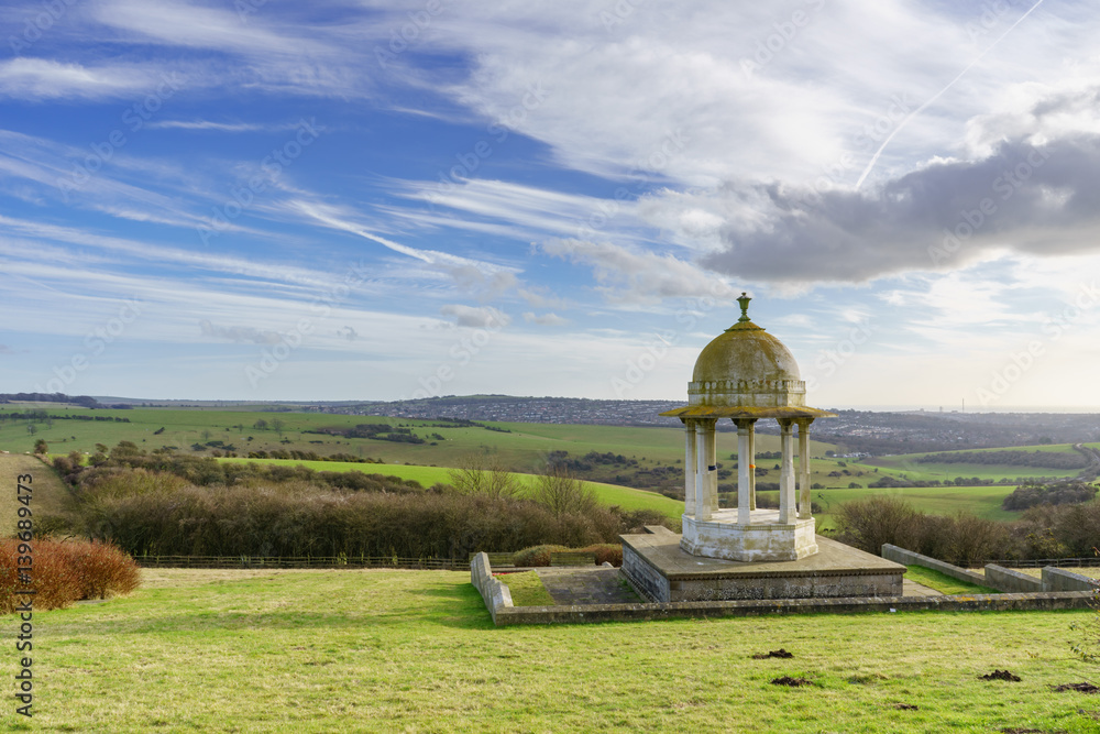 The Chattri a First World War Memorial on the South Downs National Park ...