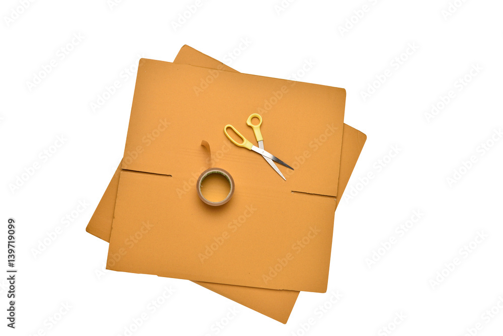 packing box Stock Photo | Adobe Stock