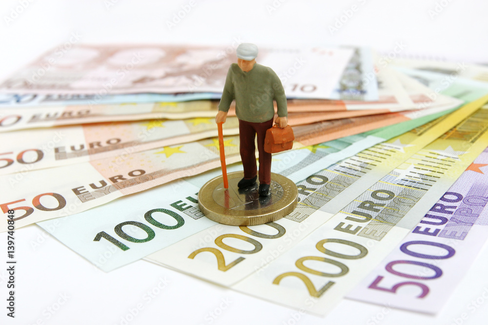 Symbolfoto Rente Stock-Foto | Adobe Stock