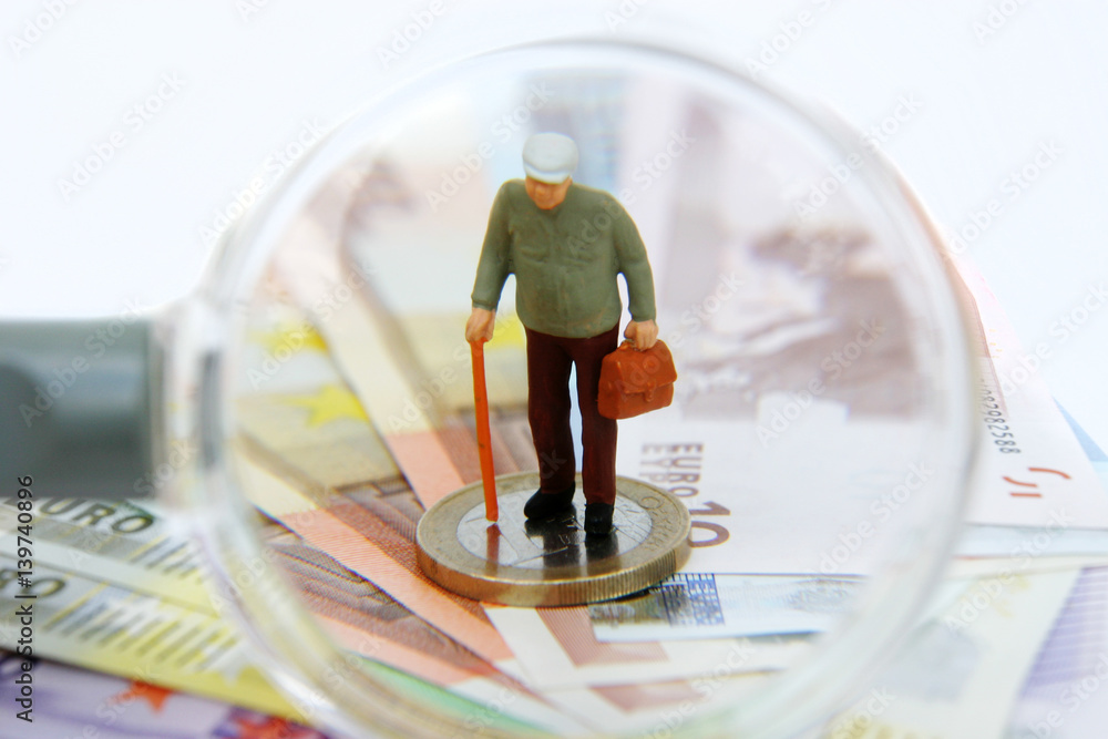 Symbolfoto Rente Stock-Foto | Adobe Stock