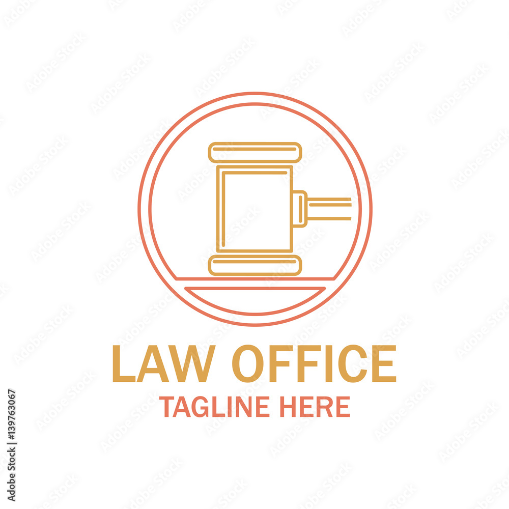 Law logo Stock Vector | Adobe Stock