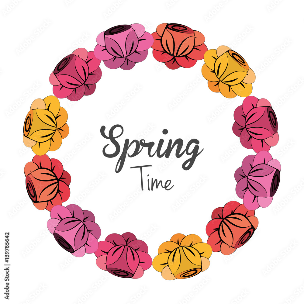 spring blossom icon image Stock Vector | Adobe Stock