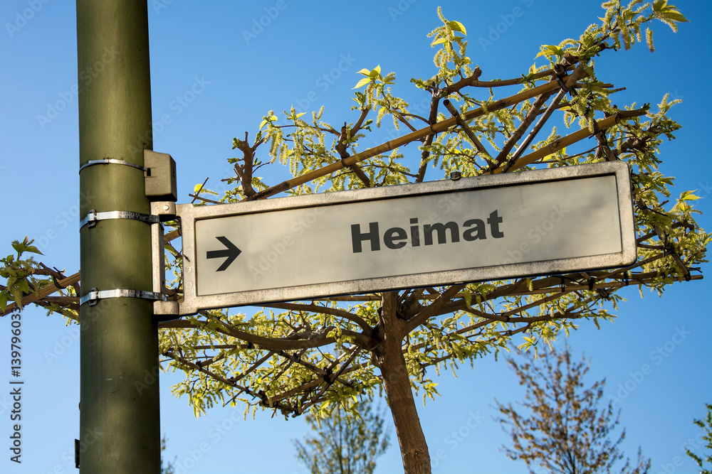 Schild 145 - Heimat Stock-Illustration | Adobe Stock