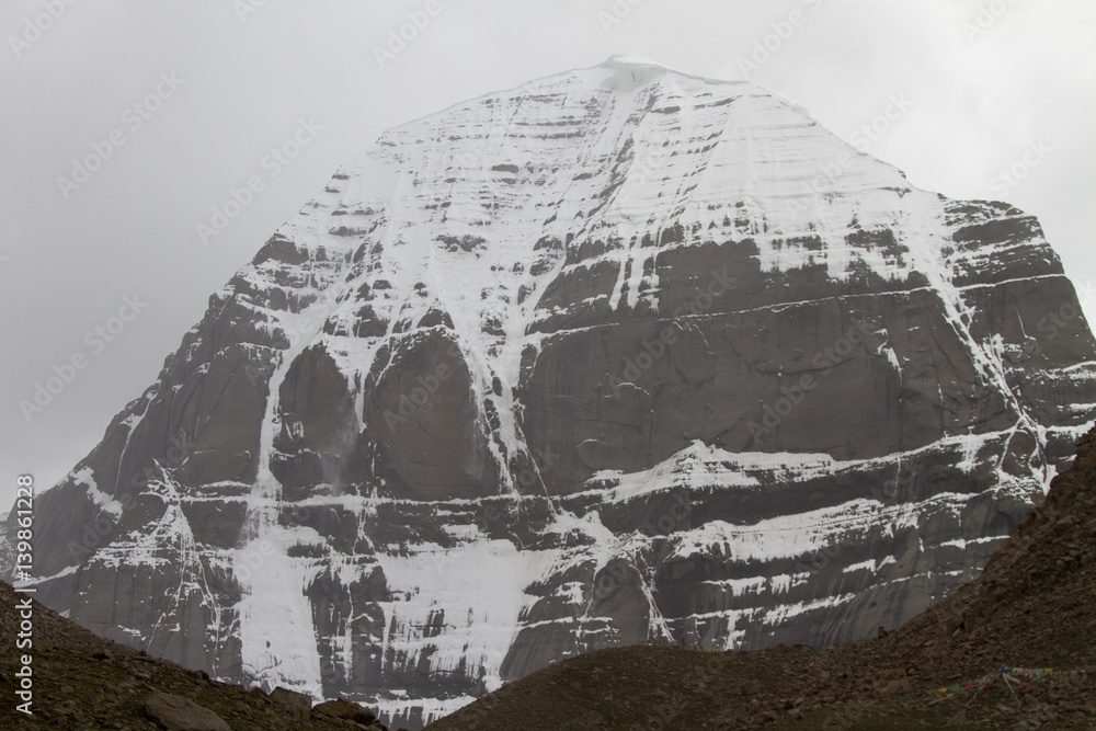 Mount Kailash Himalayas range Tibet Stock Photo | Adobe Stock