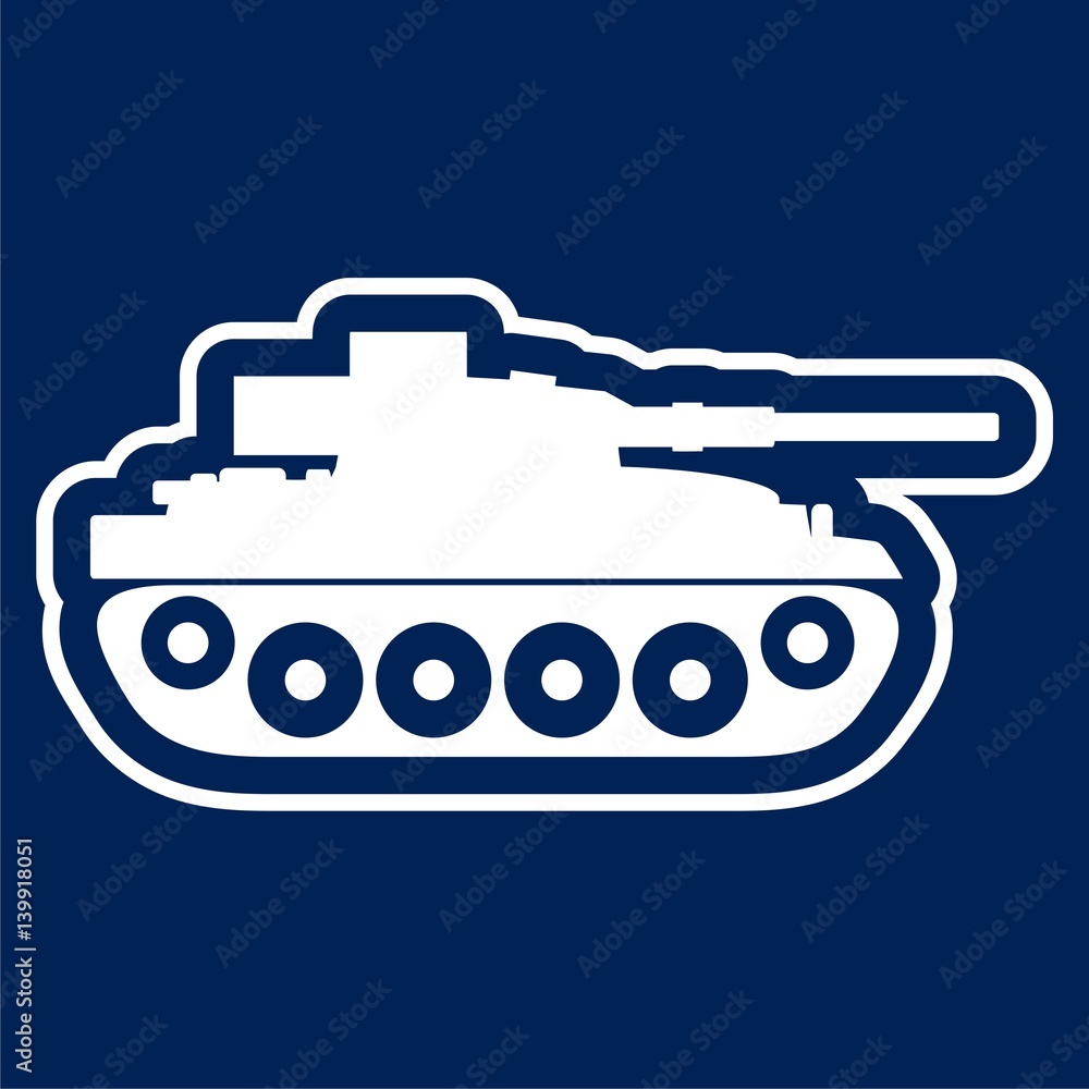 Tank icon vector illustration Stock Vector | Adobe Stock