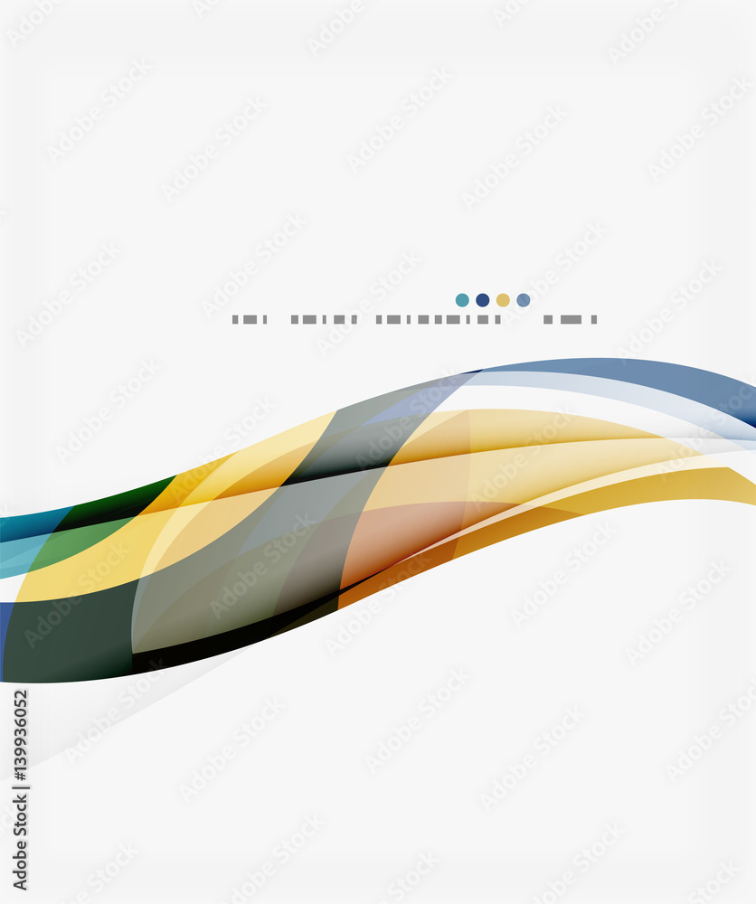 Business wave corporate template Stock Vector | Adobe Stock