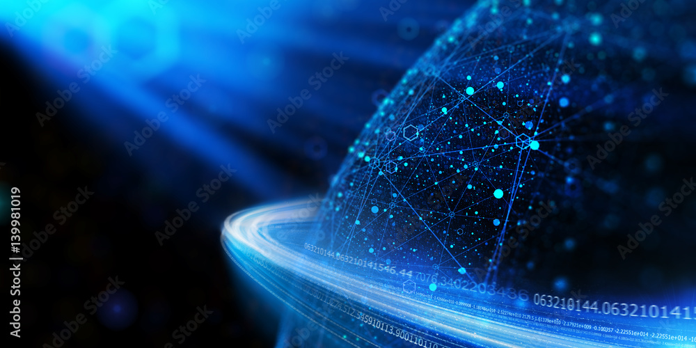 Technology background/Technology background abstract background with ...